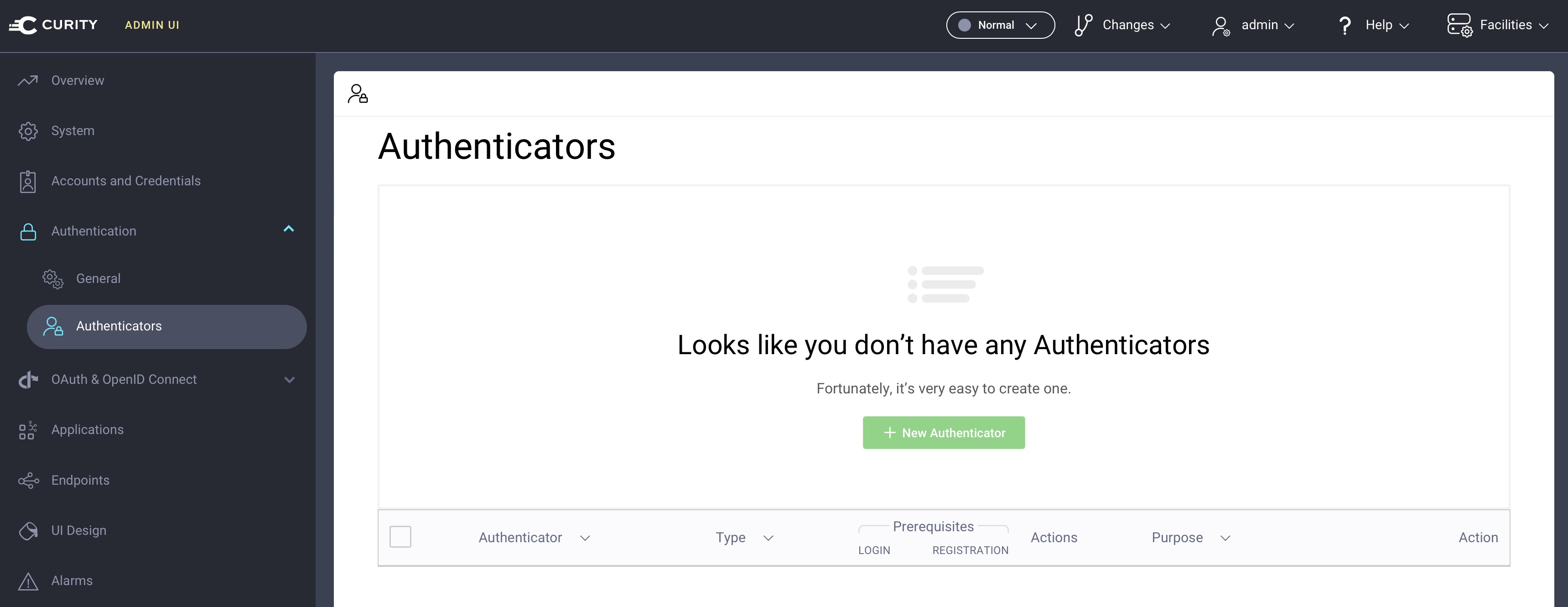 Configure An Authenticator Curity Identity Server