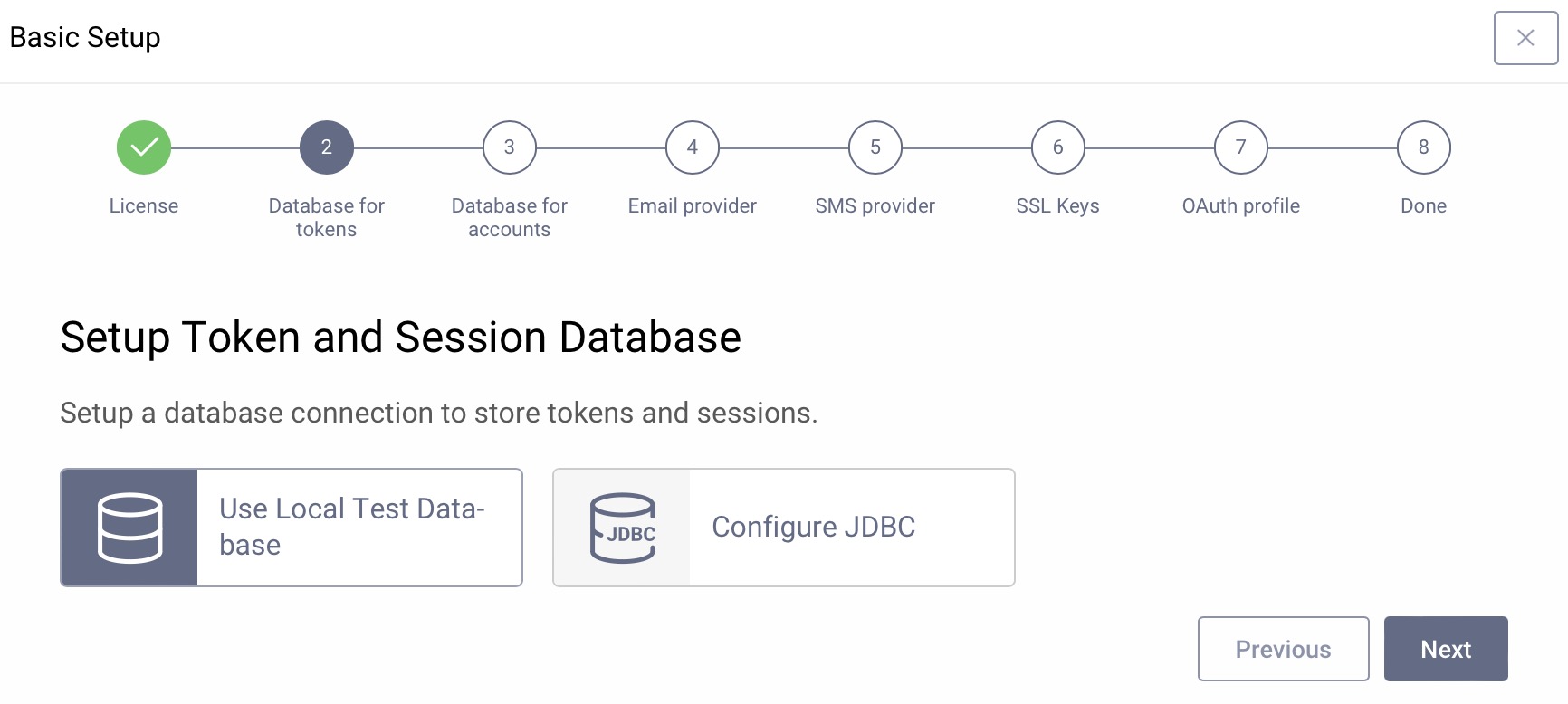 First Configuration Curity Identity Server